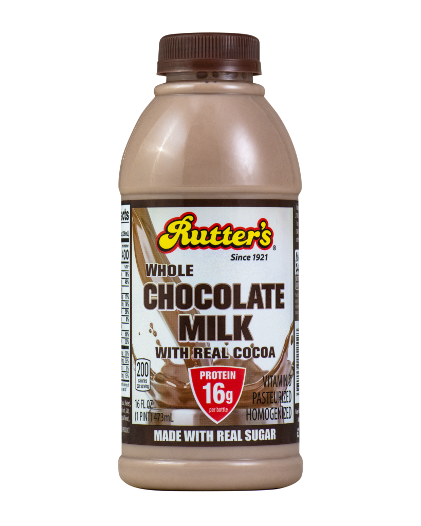 WholeChocolateMilkPintSizefront - Rutter's